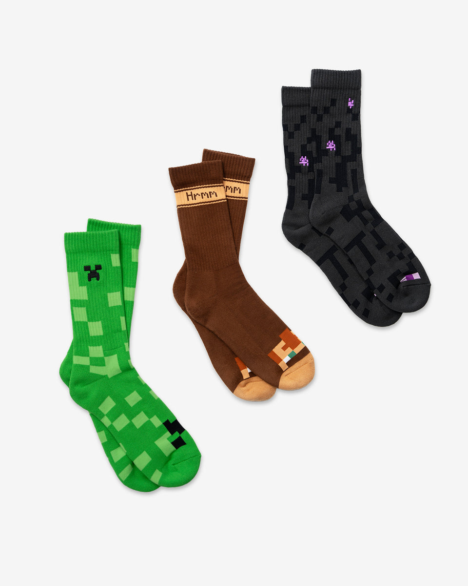 The Chest Sock Bundle | Very Cool x Minecraft– Cool Shirtz