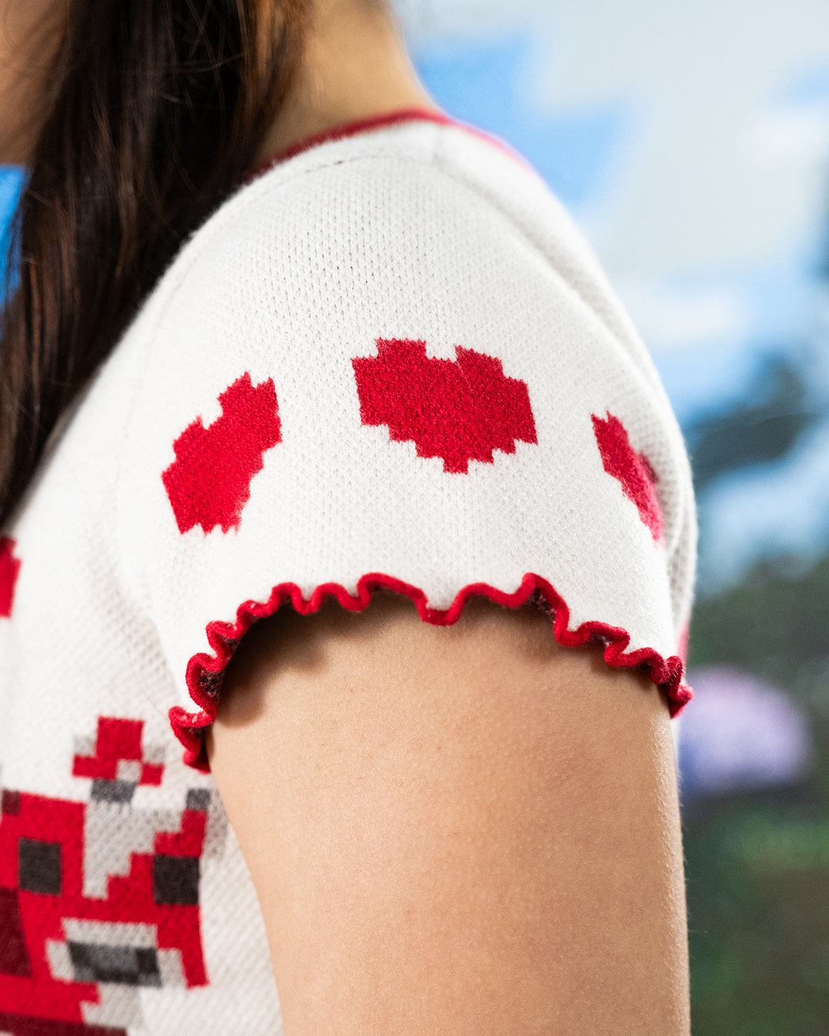 The Mooshroom Knitted Top | Very Cool x Minecraft– Cool Shirtz