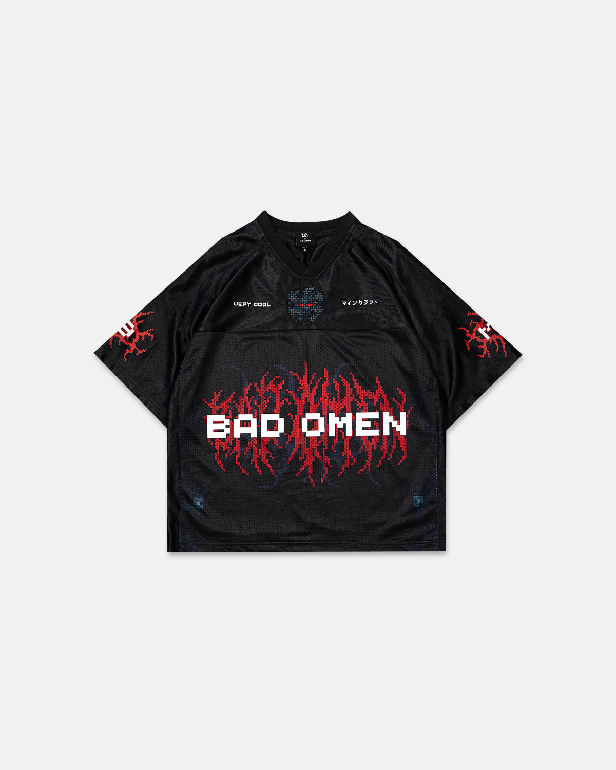 The Bad Omen Jersey | Very Cool x Minecraft– Cool Shirtz