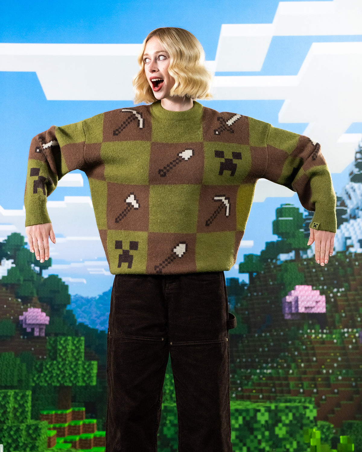 The Tools of the Trade Knit | Very Cool x Minecraft– Cool Shirtz