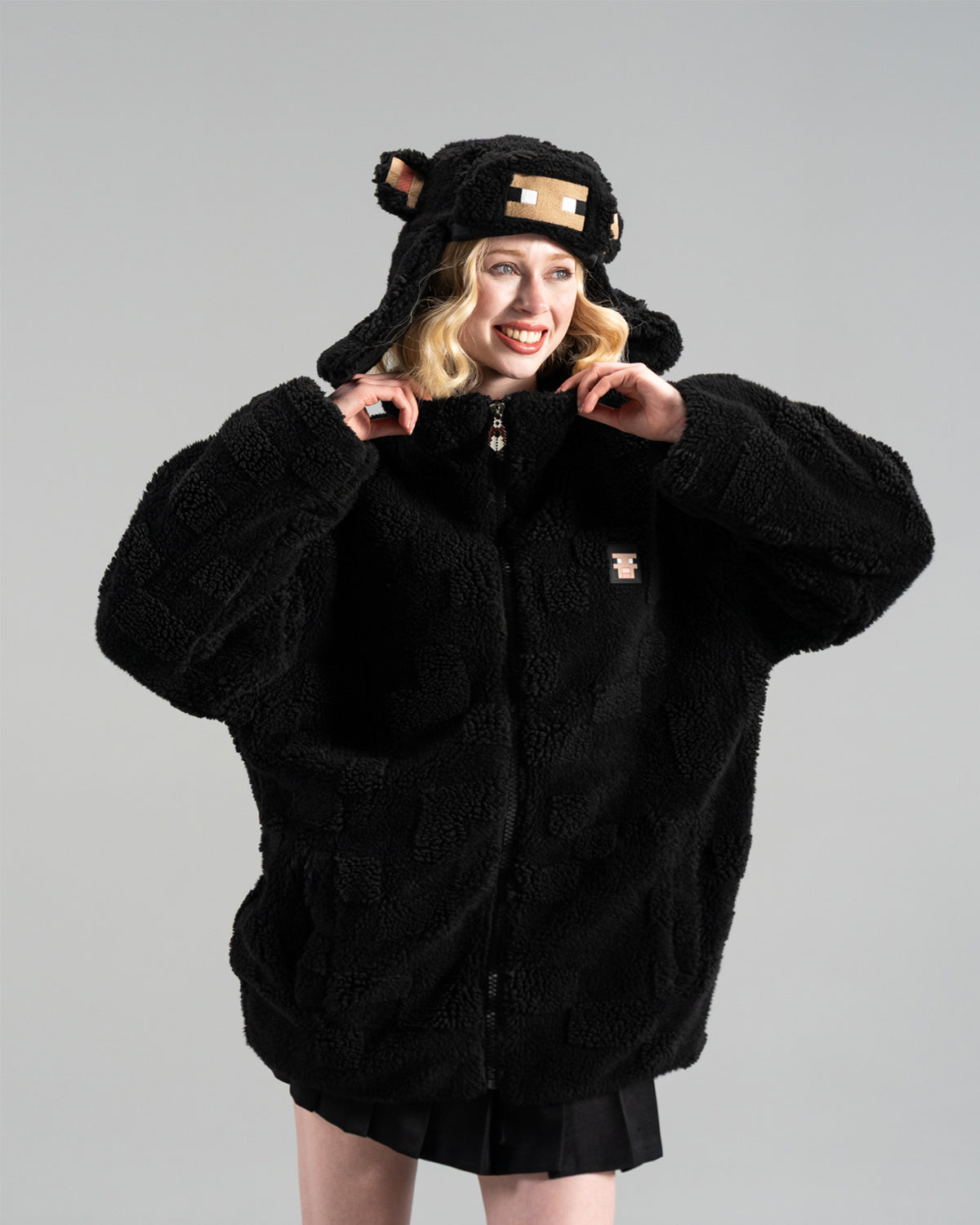 The Sheep Sherpa Black | Very Cool x Minecraft– Cool Shirtz