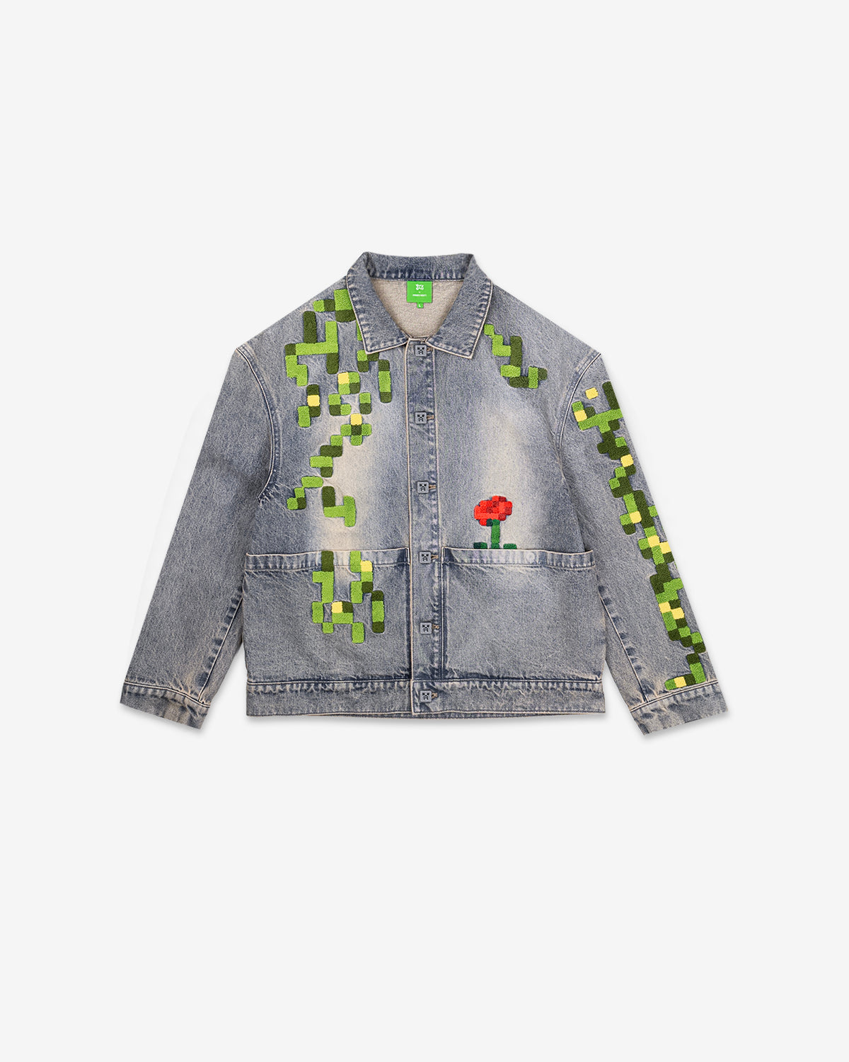 The Golem Denim Jacket | Very Cool x Minecraft– Cool Shirtz