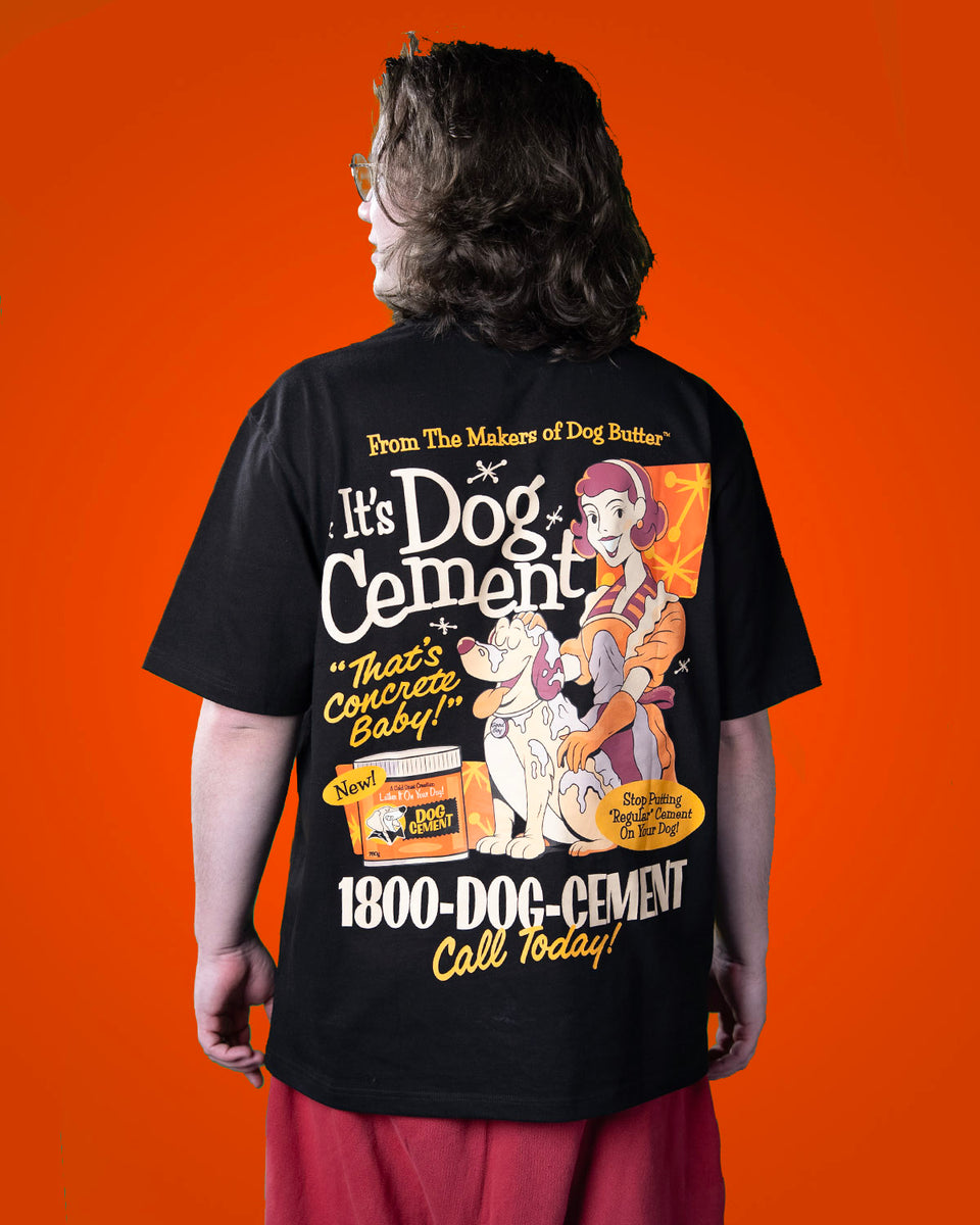 The Dog Cement Tee - Cool Shirtz