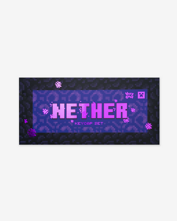 The Nether Keycaps | Very Cool x Minecraft– Cool Shirtz