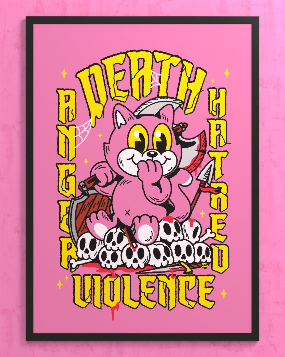 Dead Cute Art Print– Cool Shirtz