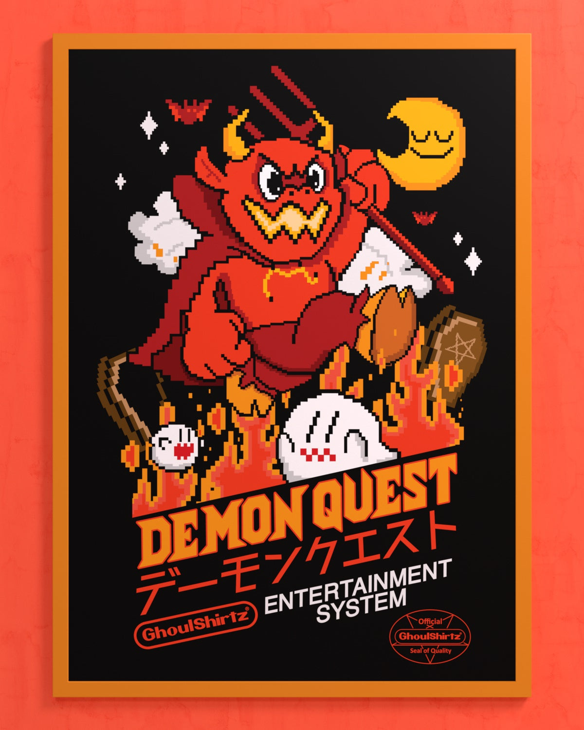 Demon Quest Art Print– Cool Shirtz