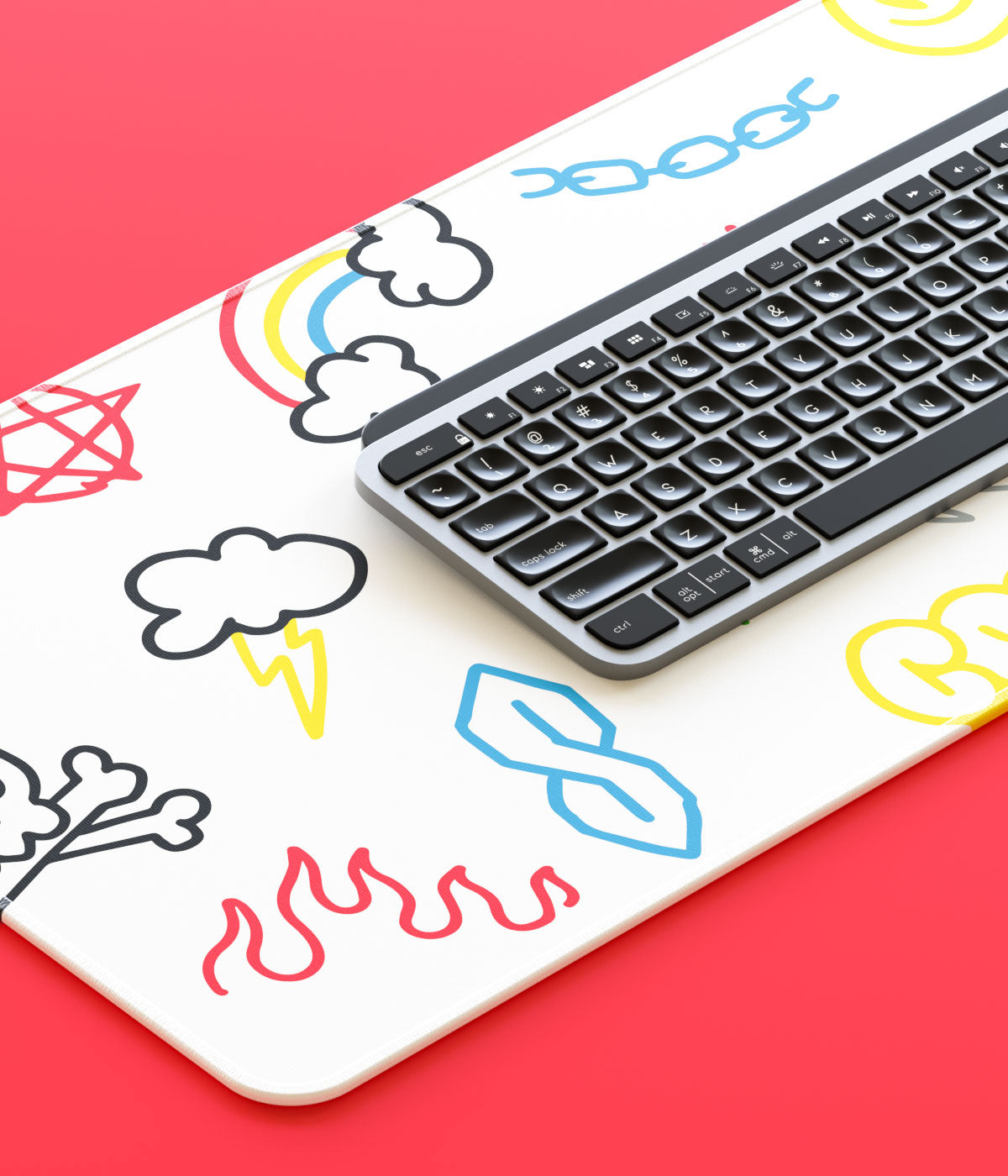 Doodle Desk Mat– Cool Shirtz