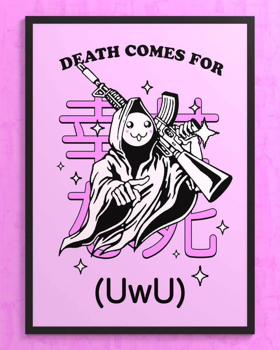 UwU Art Print– Cool Shirtz