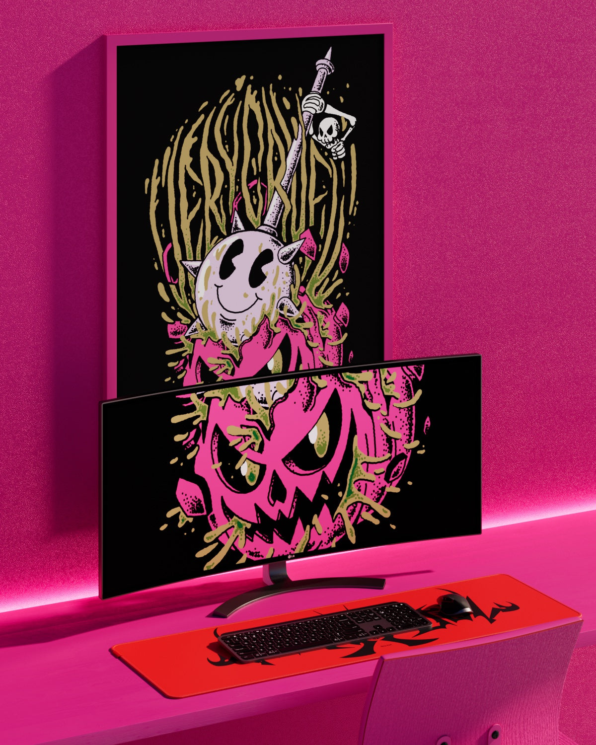 Very Cruel Art Print– Cool Shirtz